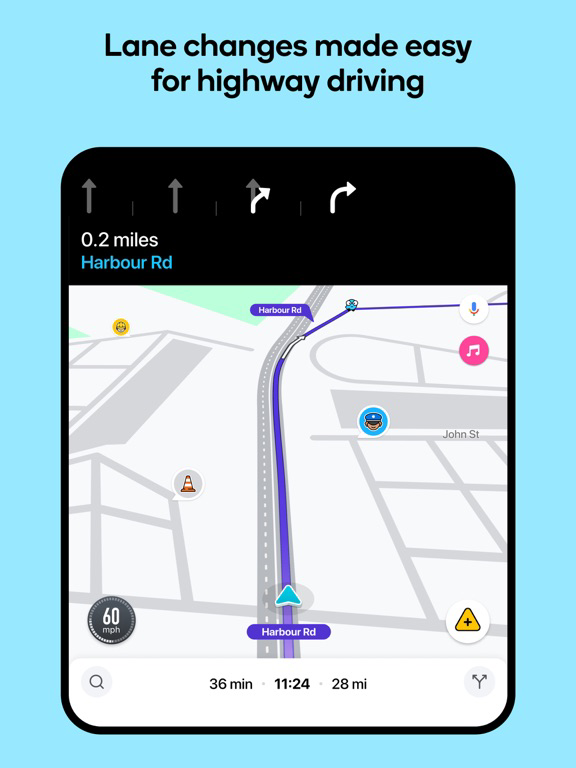 Waze Navigation & Live Traffic for iOS (iPhone/iPad) - Free Download at ...