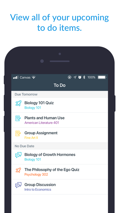 Canvas by Instructure for iOS (iPhone/iPad) - Free Download at AppPure