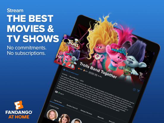 Fandango at Home for iOS (iPhone/iPad/Apple TV) - Free Download at AppPure