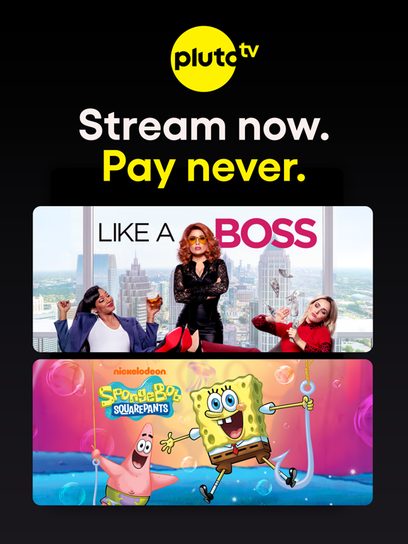 Pluto TV: Watch & Stream Live for iOS (iPhone/iPad/Apple TV/Apple ...