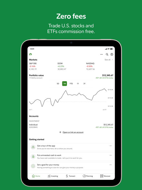 Fidelity Investments for iOS (iPhone/iPad/Apple Watch) - Free Download ...