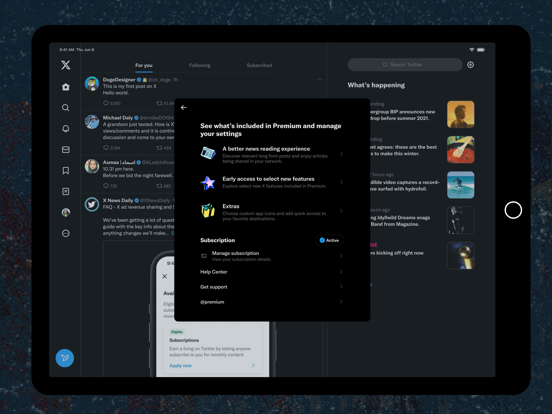 X for iOS (iPhone/iPad/Apple TV/iPod touch) - Free Download at AppPure