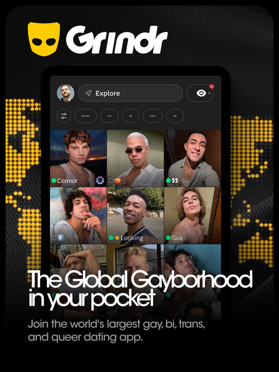 Grindr - Gay Dating & Chat for iOS (iPad) - Free Download at AppPure