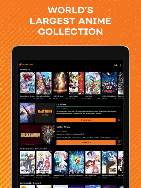 Crunchyroll for iOS (iPhone/iPad/Apple TV/Apple Vision) - Free Download ...