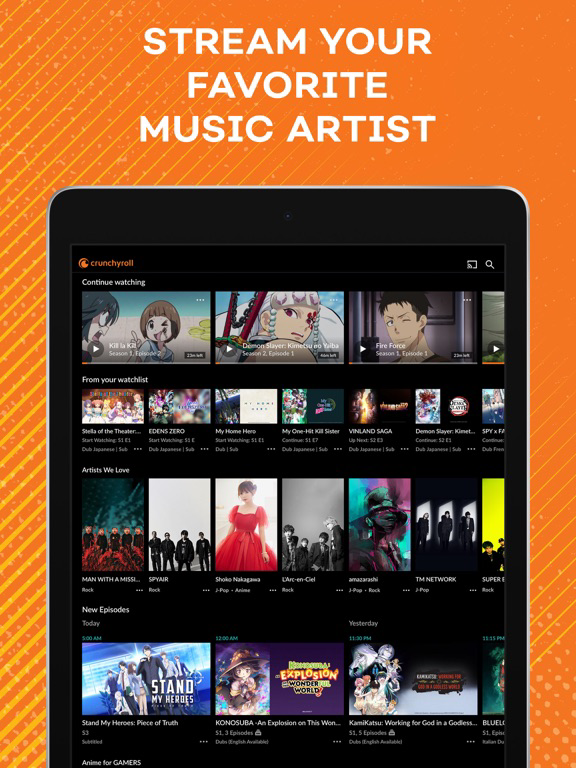Crunchyroll for iOS (iPhone/iPad/Apple TV/Apple Vision) - Free Download ...