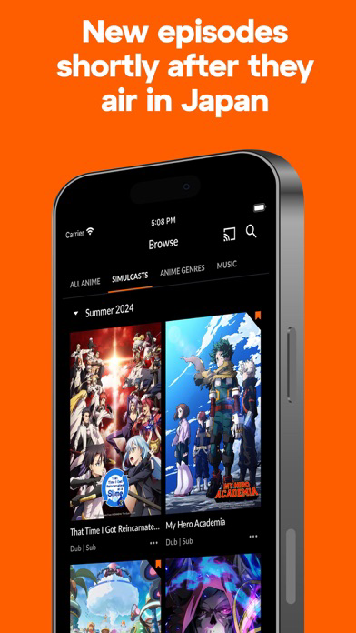 Crunchyroll for iOS (iPhone/iPad/Apple TV/Apple Vision) - Free Download at AppPure