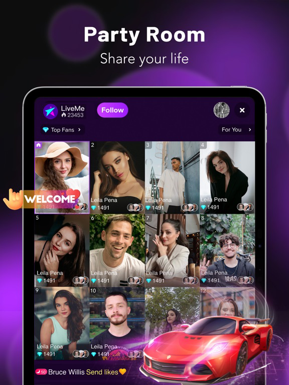 LiveMe – Live Stream & Go Live for iOS (iPhone/iPad) - Free Download at AppPure
