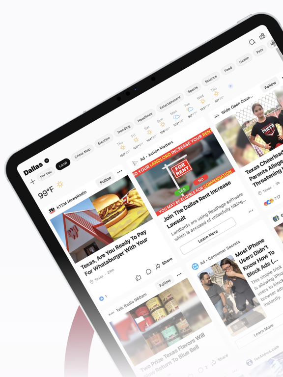 NewsBreak: Local News & Alerts for iOS (iPhone/iPad/Apple Watch/iPod ...