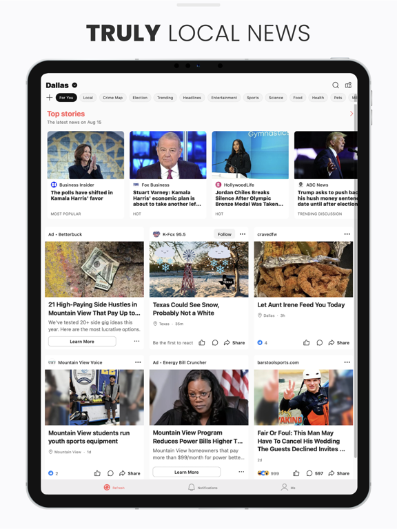 NewsBreak: Local News & Alerts for iOS (iPhone/iPad/Apple Watch/iPod ...