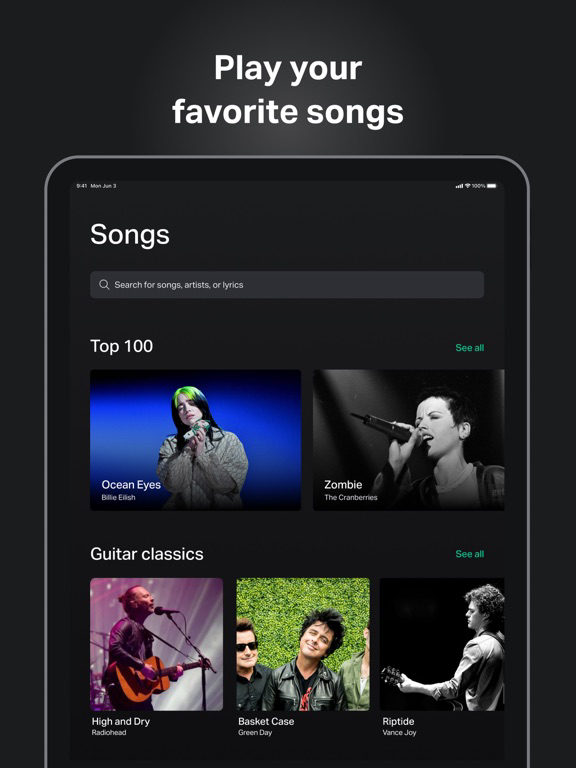 GuitarTuna: Tune & Play Guitar for iOS (iPhone/iPad/iPod touch) - Free ...