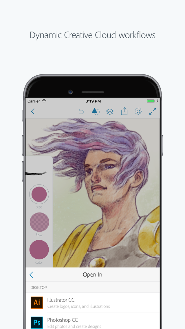Adobe Photoshop Sketch for iOS (iPhone/iPad) - Free Download at AppPure