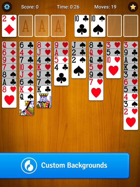 FreeCell Solitaire Card Game for iOS (iPhone/iPad) - Free Download at ...