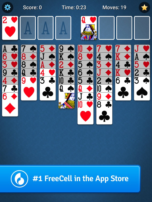 FreeCell Solitaire Card Game for iOS (iPhone/iPad) - Free Download at AppPure