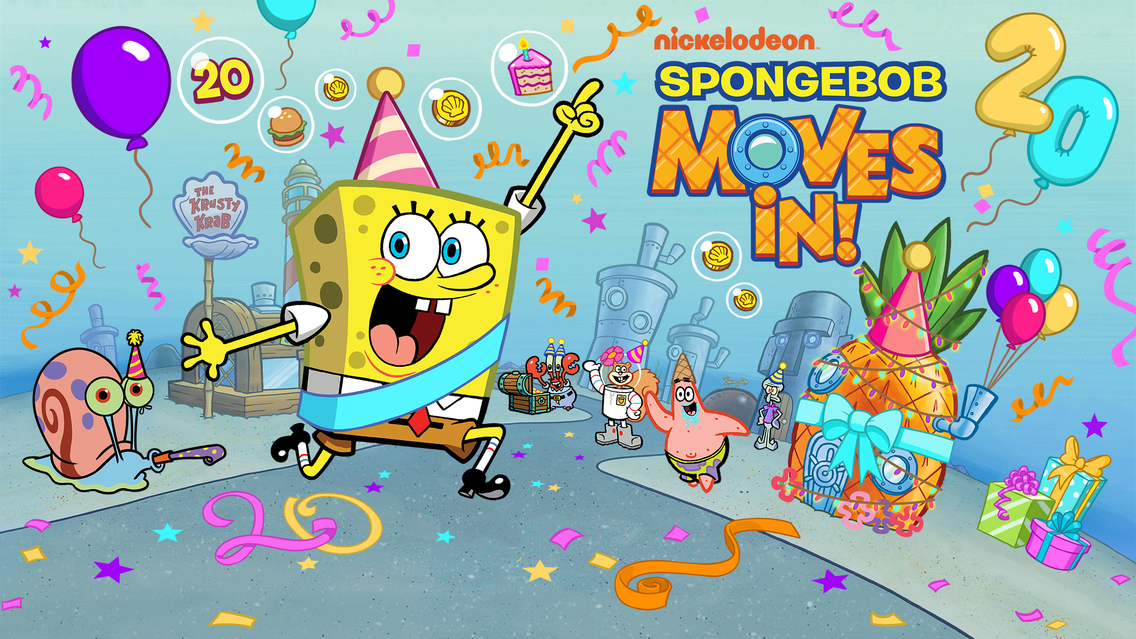 SpongeBob Moves In for iOS (iPhone/iPad) - Free Download at AppPure