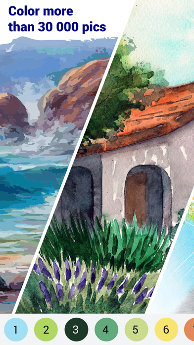 Happy Color by Numbers Game for iOS (iPhone/iPad/iPod touch) - Free ...