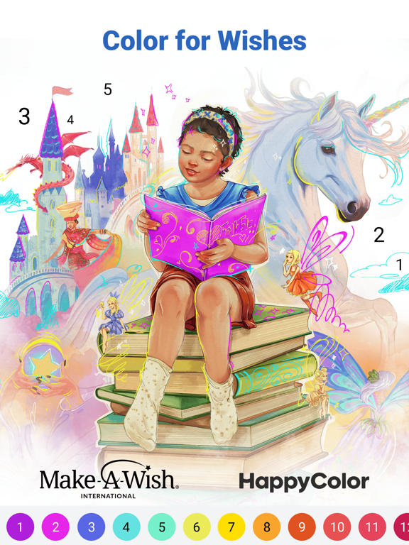 Happy Color by Numbers Game for iOS (iPhone/iPad/iPod touch) - Free ...