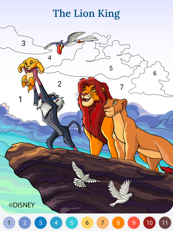 Happy Color by Numbers Game for iOS (iPhone/iPad/iPod touch) - Free ...