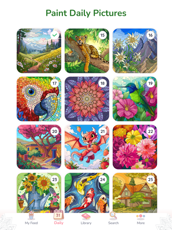 Happy Color by Numbers Game for iOS (iPhone/iPad/iPod touch) - Free ...