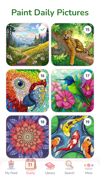 Happy Color by Numbers Game for iOS (iPhone/iPad/iPod touch) - Free ...