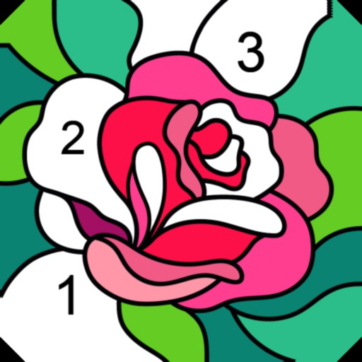 Happy Color by Numbers Game for iOS (iPhone/iPad/iPod touch) - Free ...