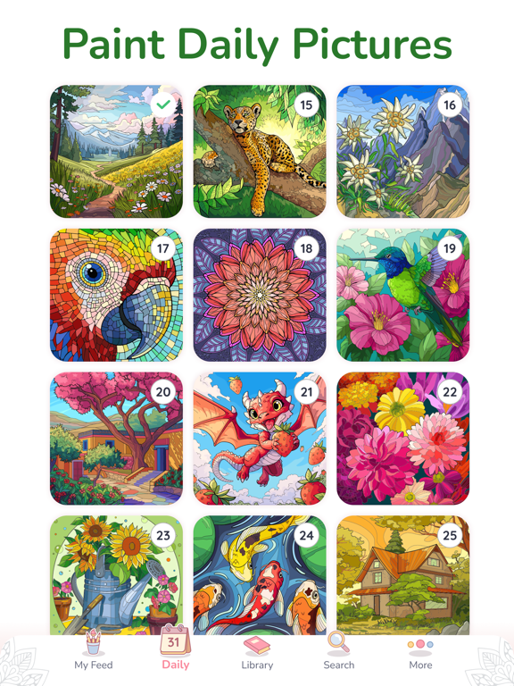 Happy Color by Numbers Game for iOS (iPhone/iPad) - Free Download at ...