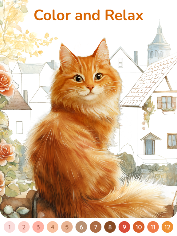 Happy Color by Numbers Game for iOS (iPhone/iPad) - Free Download at ...