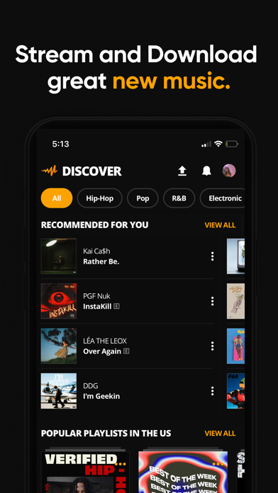 Audiomack - Play Music Offline for iOS (iPhone) - Free Download at AppPure