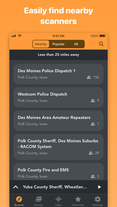 Police Scanner Radio & Fire for iOS (iPhone) - Free Download at AppPure