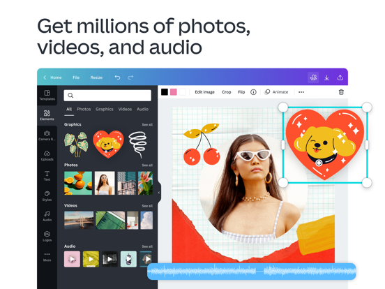 Canva: Design, Art & AI Editor for iOS (iPhone/iPad/Mac/iPod touch ...