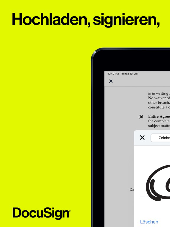 Laden Sie DocuSign: Unterlagen signieren für iOS (iPhone/iPad/iPod ...