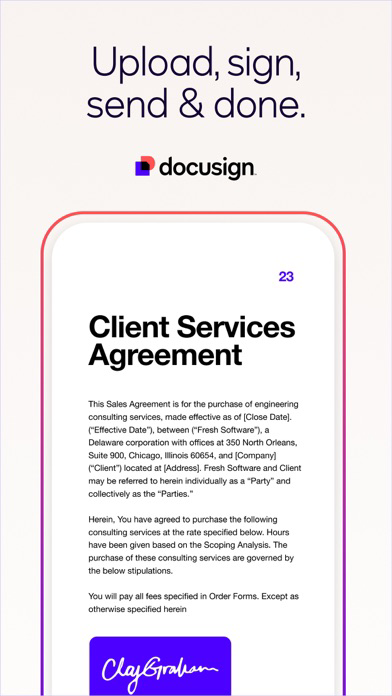 Docusign - Upload & Sign Docs for iOS (iPhone/iPad/iPod touch) - Free ...