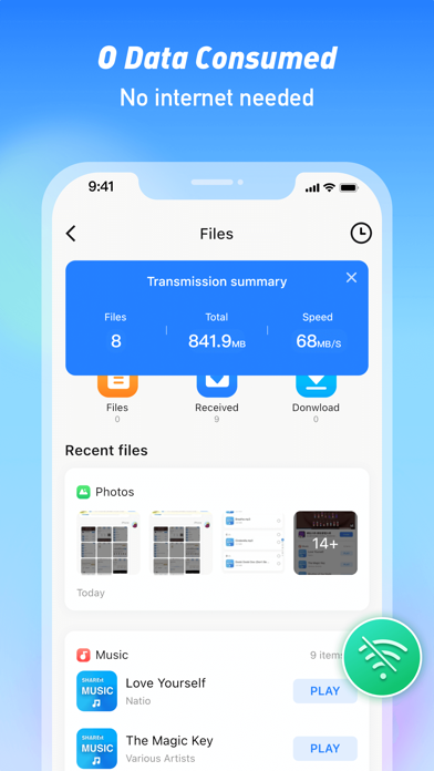 SHAREit: Transfer, Share Files for iOS (iPhone/iPad/iPod touch) - Free Download at AppPure