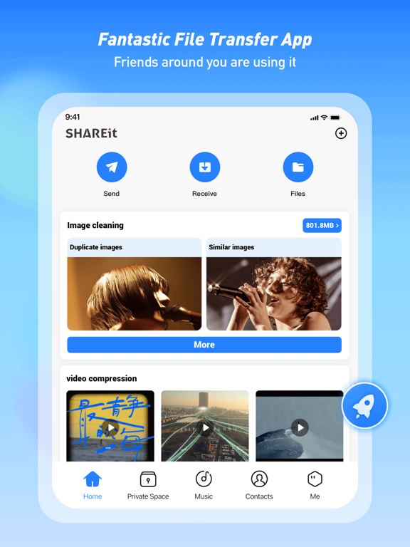 SHAREit: Transfer, Share Files for iOS (iPhone/iPad) - Free Download at ...
