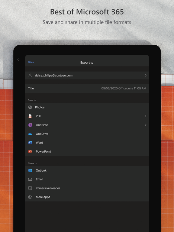 Microsoft Lens: PDF Scanner for iOS (iPhone/iPad) - Free Download at ...