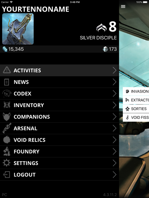 Warframe Companion for iOS (iPhone/iPad/iPod touch) - Free Download at AppPure