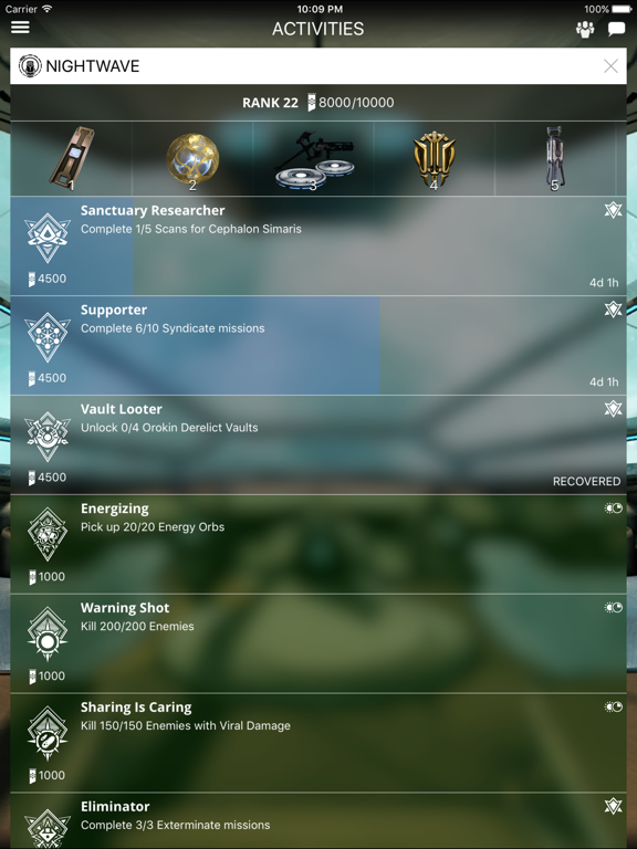 Warframe Companion for iOS (iPhone/iPad/iPod touch) - Free Download at AppPure