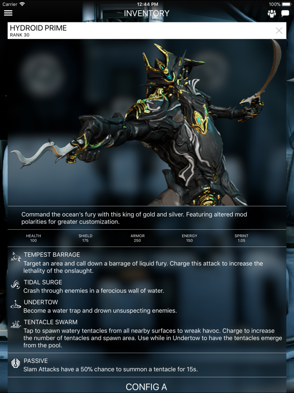 Warframe Companion for iOS (iPhone/iPad/iPod touch) - Free Download at AppPure