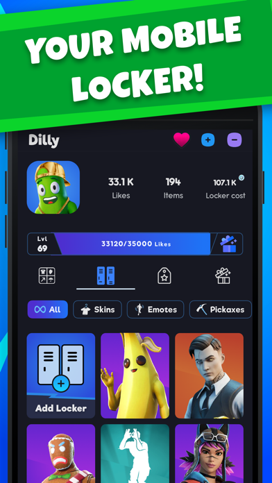 Dilly for Fortnite Mobile App for iOS (iPhone/iPad/iPod touch) - Free ...