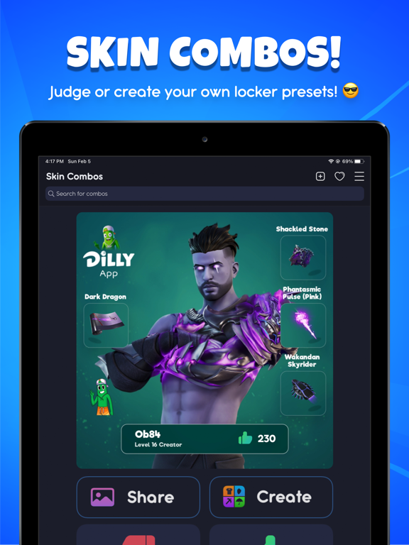 Dilly for Fortnite Mobile App for iOS (iPhone/iPad/iPod touch) - Free ...