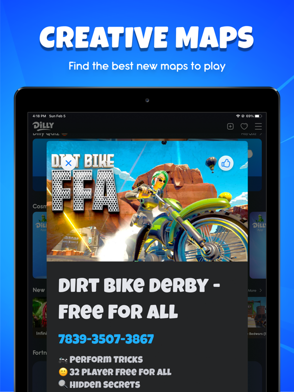 Dilly for Fortnite Mobile App for iOS (iPhone/iPad/iPod touch) - Free ...