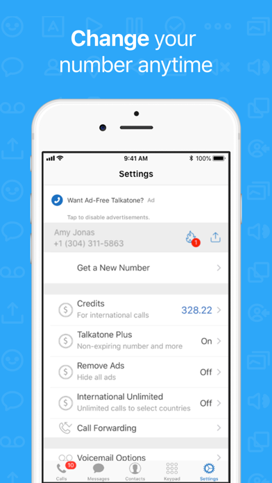 Talkatone: WiFi Text & Calls for iOS (iPhone/iPad/iPod touch) - Free ...