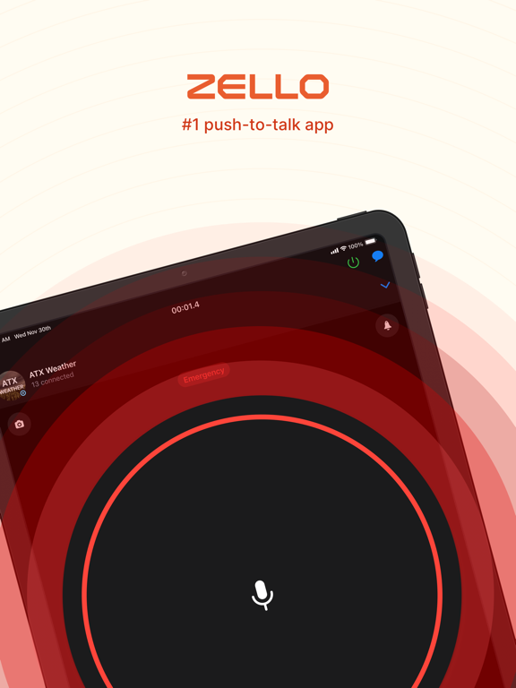 Zello Walkie Talkie for iOS (iPhone/iPad) - Free Download at AppPure