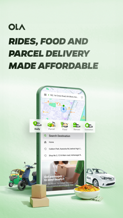 Ola: Book Cab, Auto, Bike Taxi for iOS (iPhone) - Free Download at AppPure