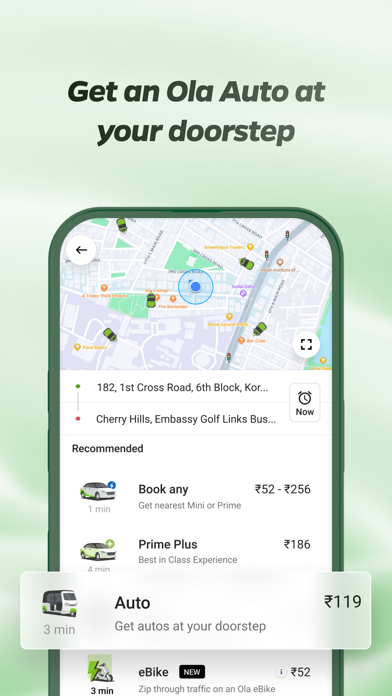 Ola: Book Cab, Auto, Bike Taxi for iOS (iPhone) - Free Download at AppPure