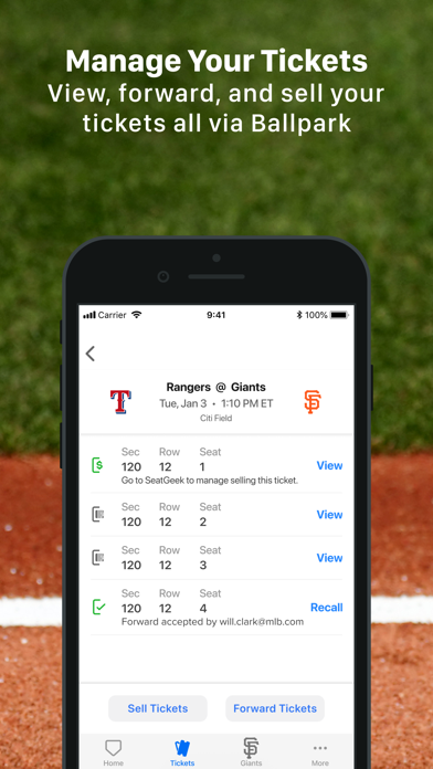 MLB Ballpark for iOS (iPhone) - Free Download at AppPure