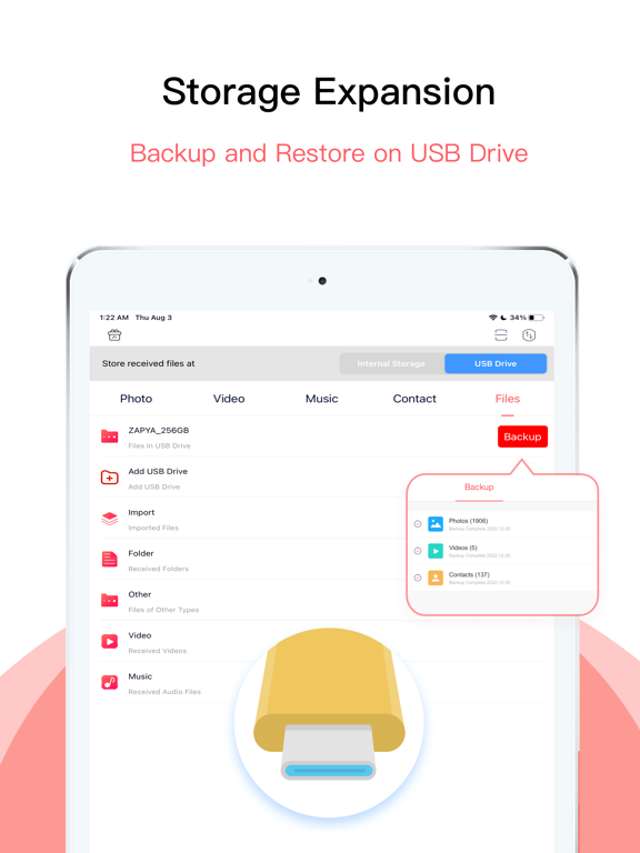 Zapya - File Sharing for iOS (iPhone/iPad/iPod touch) - Free Download ...