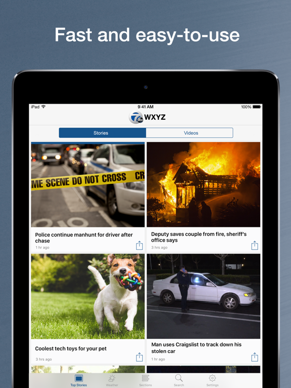 WXYZ 7 Action News Detroit for iOS (iPhone/iPad/Apple TV/iPod touch ...