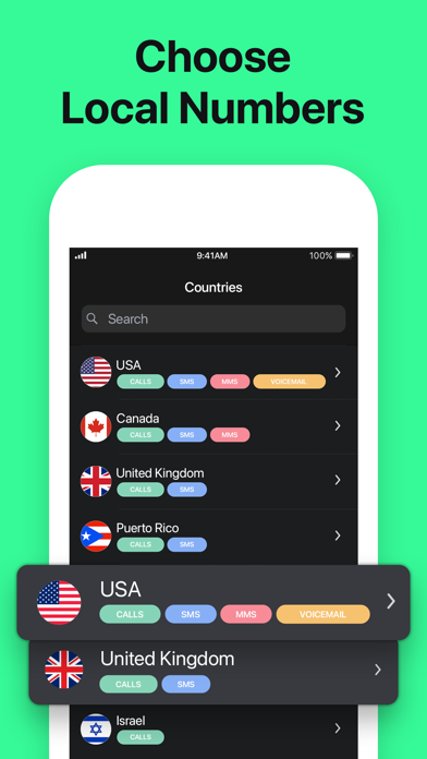 Second Phone Number - 2Number for iOS (iPhone/iPod touch) - Free ...
