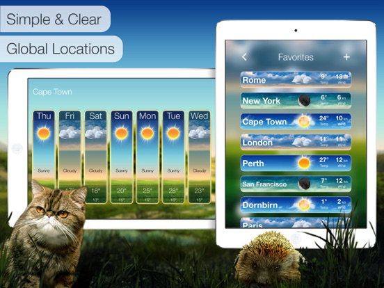 Beautiful Weather & Alerts for iOS (iPhone/iPad) - Free Download at AppPure