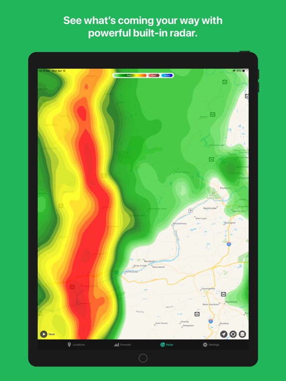 Hello Weather: Forecast & Maps for iOS (iPhone/iPad/Apple Watch/iPod ...